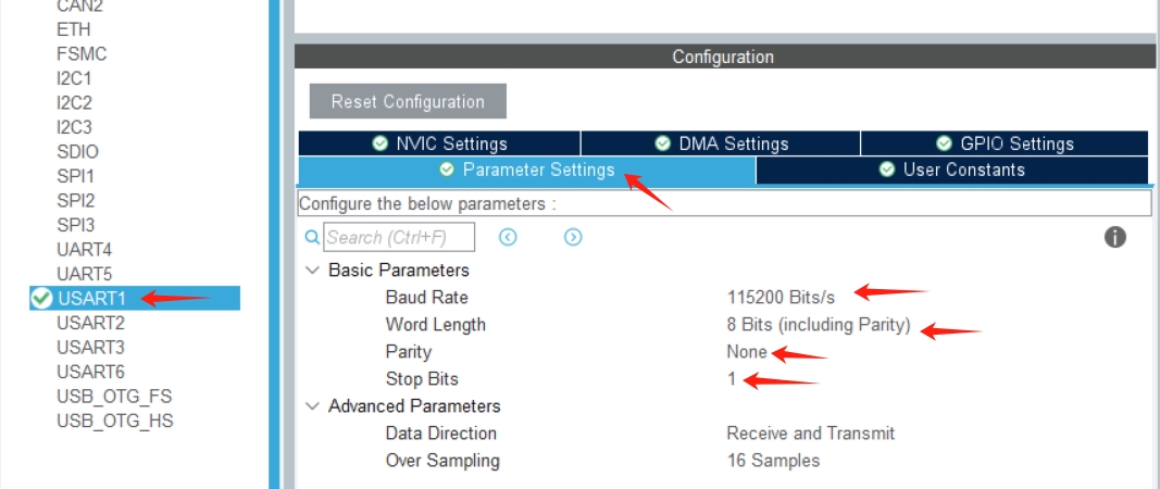 STM32CubeMX 配置 USART 及 Keil 实现 Printf 教程_stm32cubemx printf-CSDN博客
