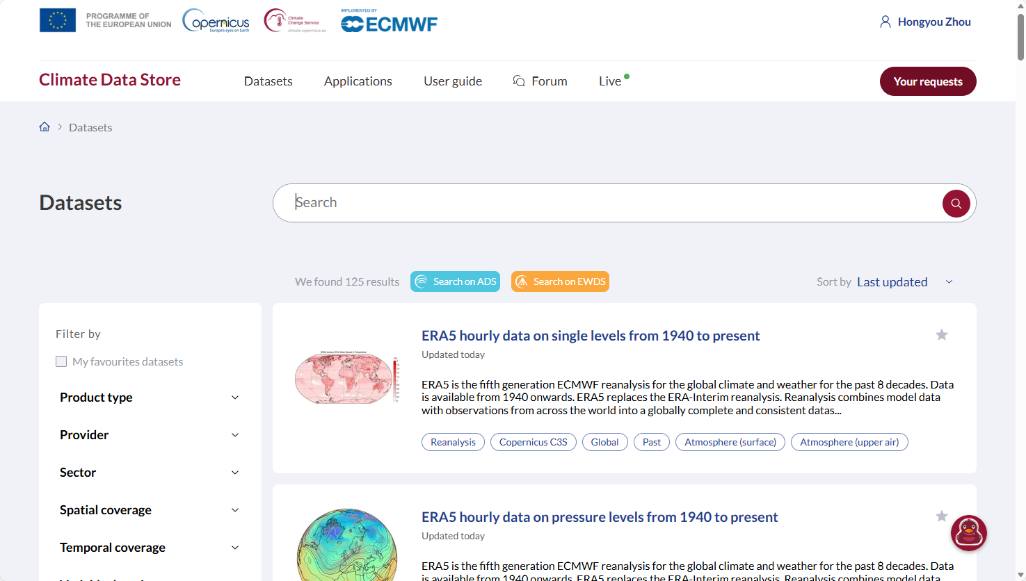 ECMWF ERA5 相关数据详解-CSDN博客
