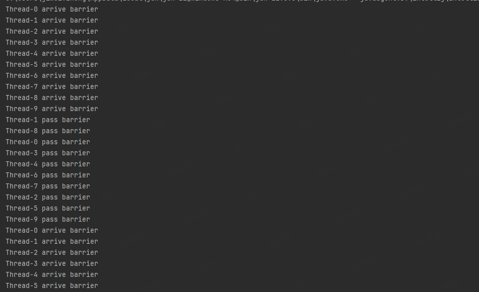 【Java】CyclicBarrier_cyclicbarrier 例子,java-CSDN博客