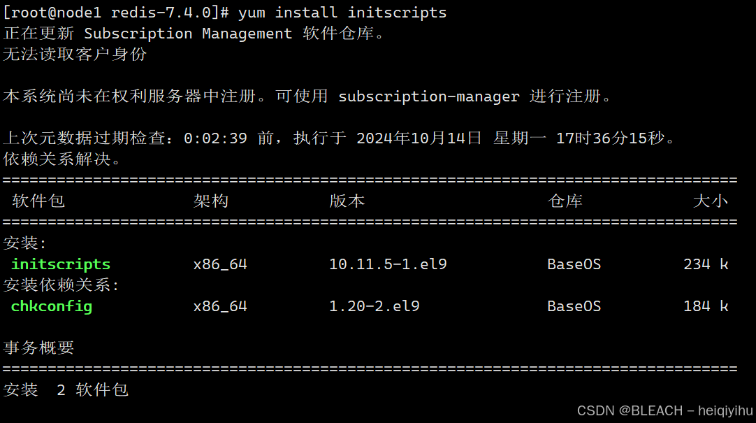红帽9—Redis安装过程_redhat安装redis-CSDN博客