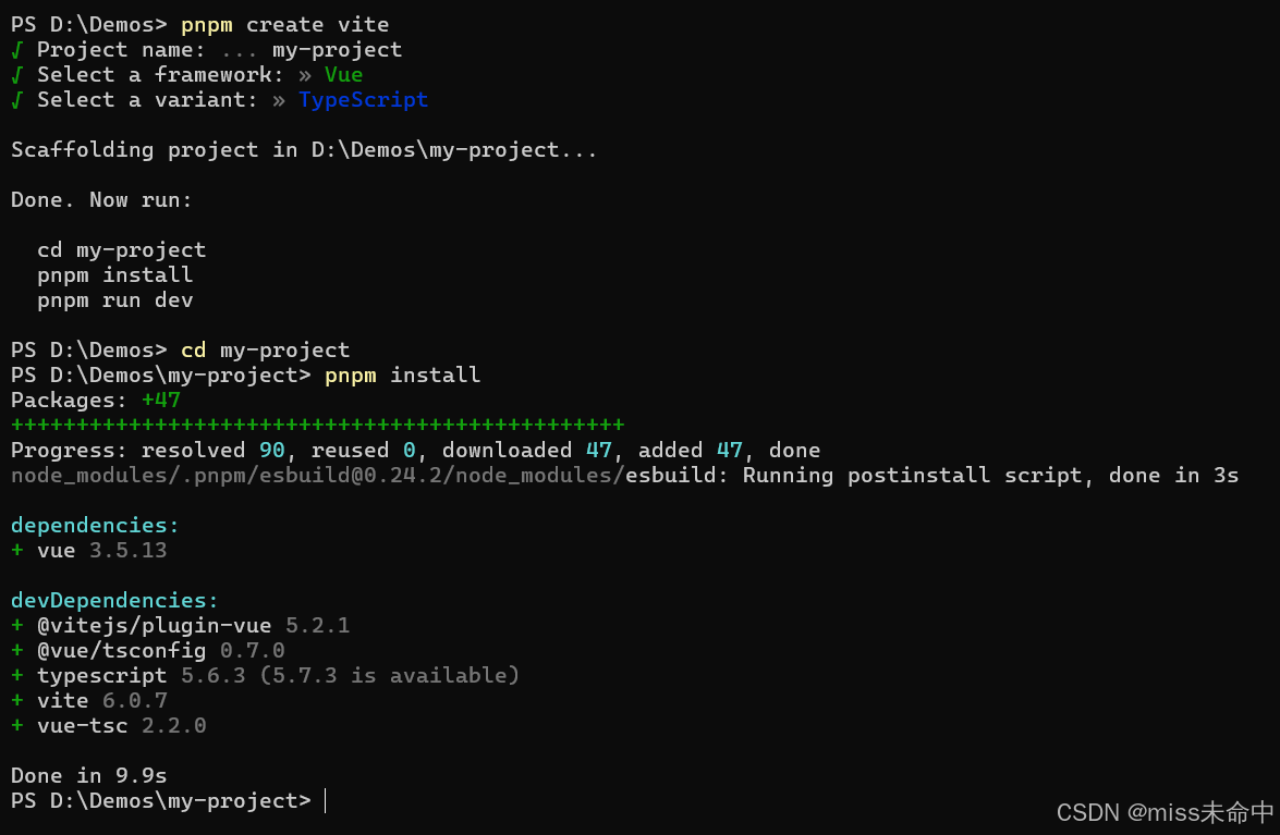创建vite+vue3+typescript项目并在vscode中集成prettier+eslint_vite+ts中使用eslint和prettier-CSDN博客