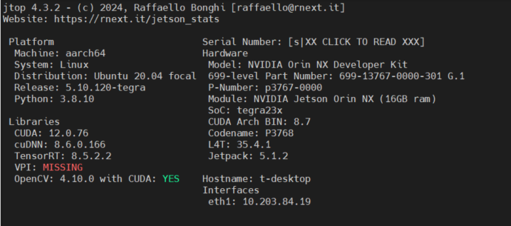 jetson Orin NX适配 yolov5 及相关问题_nvidia orin nx配置cuda-CSDN博客