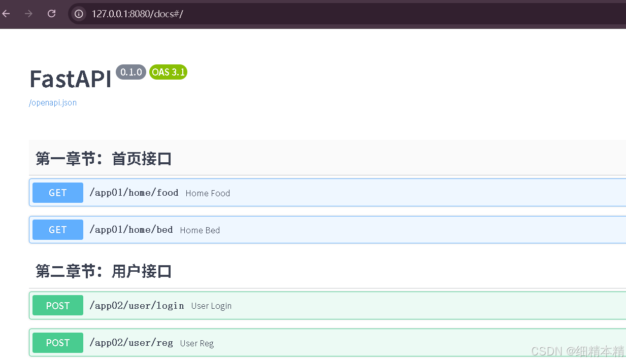 python之FastAPI框架_python fastapi-CSDN博客