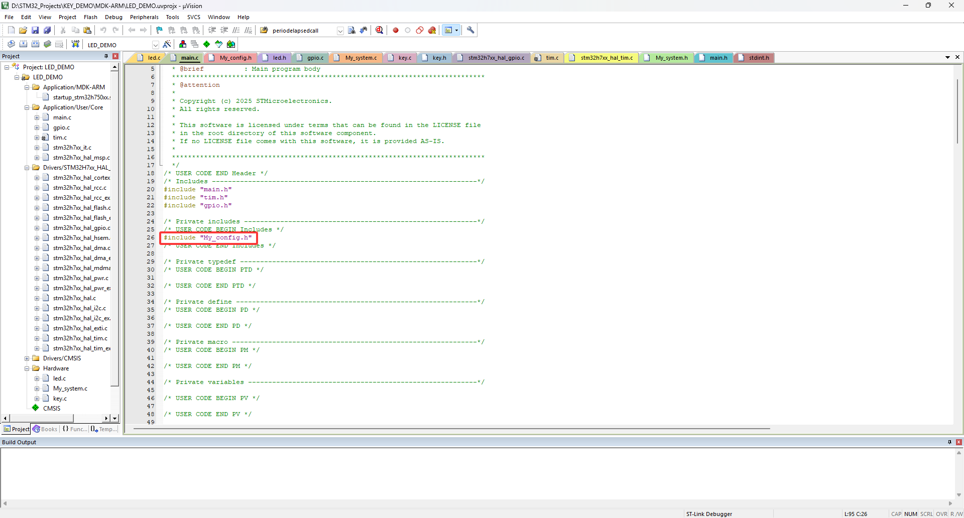 Stm32按键长按短按保姆级教程（hal库）以stm32h7vbt6为例stm32 长按和短按 Csdn博客 3841