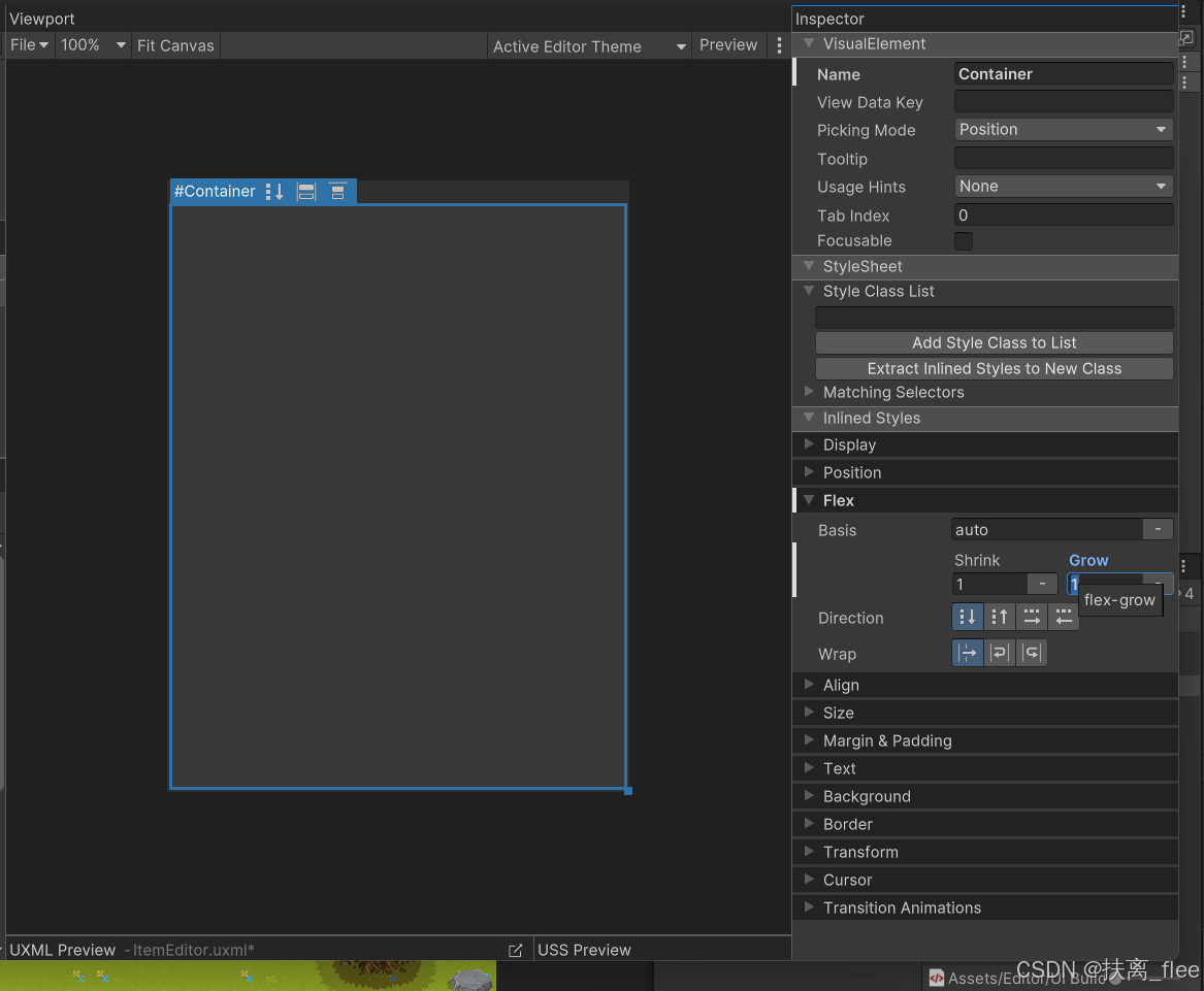 UI Toolkit以及UI Builder_uibuilder-CSDN博客