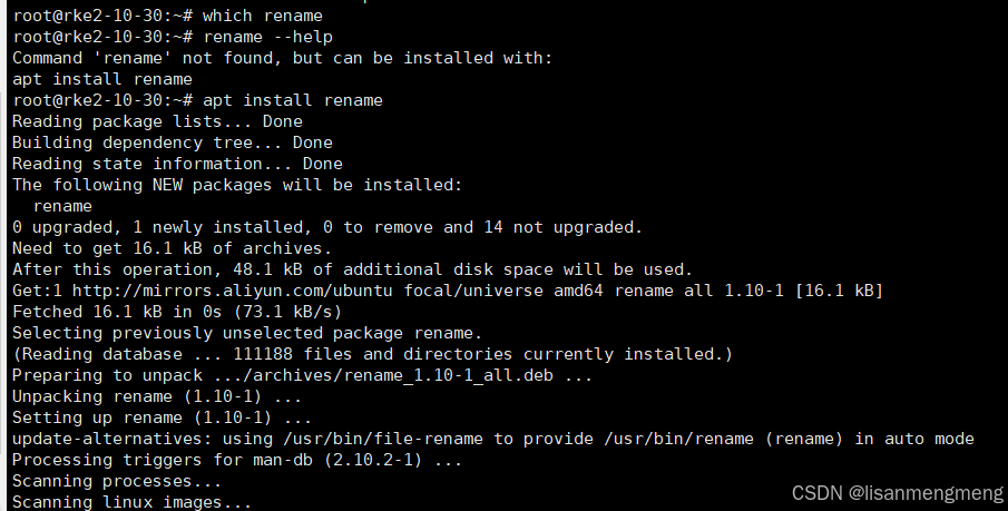 rename 命令介绍和使用案例_rename命令-CSDN博客