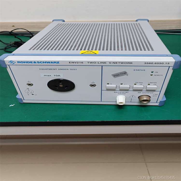 罗德与施瓦茨R&S®ENV216二线制V形网络_二线制 v 形网络-CSDN博客