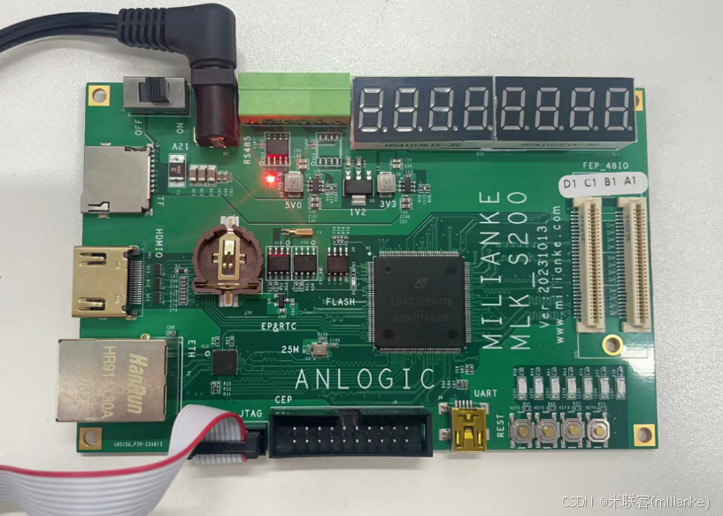 [米联客-安路-EG4D] FPGA基础篇连载-05 FPGA流水灯实验_milianke 2022 fpga 课程-CSDN博客