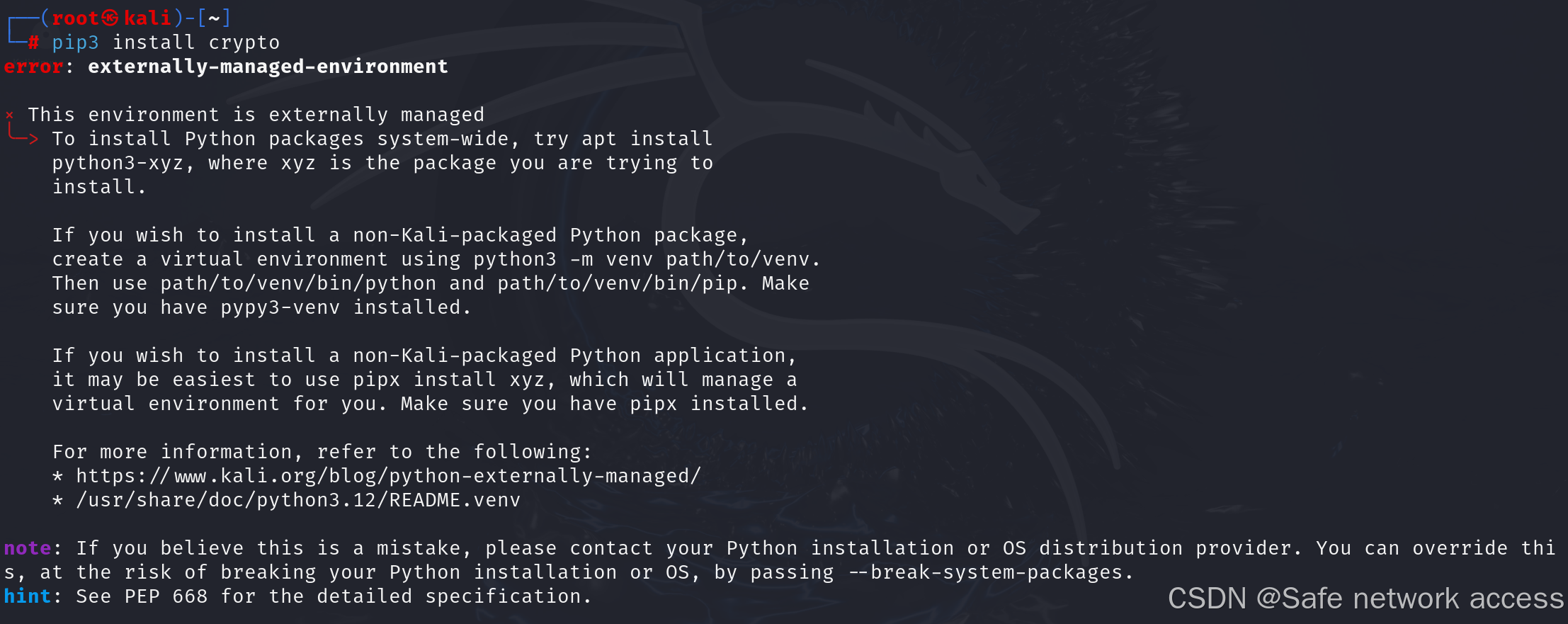 kali的两个python环境如何下载对应的模块_kali下载python-CSDN博客