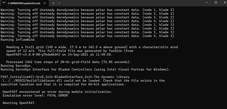 ROSCO-OpenFAST联合仿真与数据可视化_openfast官方文档-CSDN博客