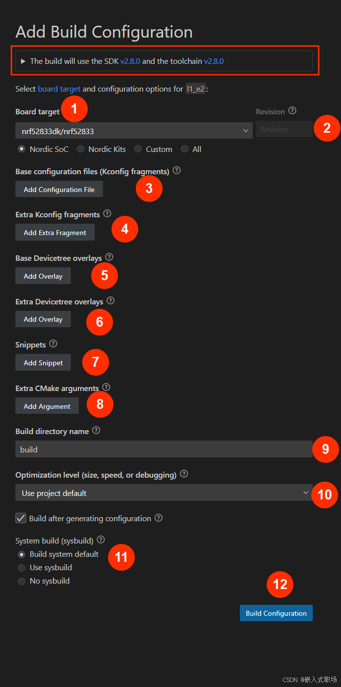 【nRF】第5篇 添加构建配置参数介绍_nrf build configuration base configuration files 如-CSDN博客