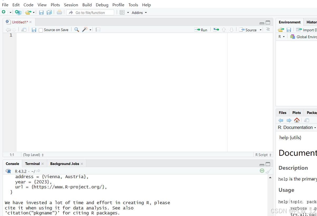 1-R语言入门之Rstudio工具使用_rstudio怎么用-CSDN博客