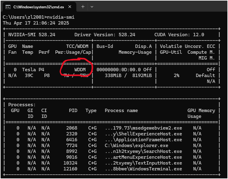 WSL2 / Docker GPU nvidia-smi 无法获得GPU环境Failed to initialize NVML: GPU access blocked by the ...