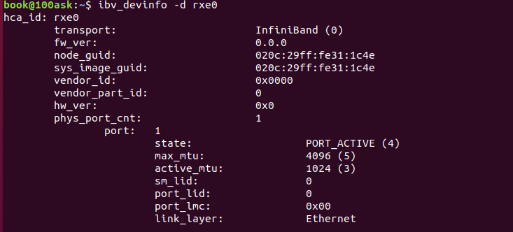 sudo rdma link add rxe_0 type rxe netdev ens33Unknown link command ‘add‘.（完美解决）-CSDN博客