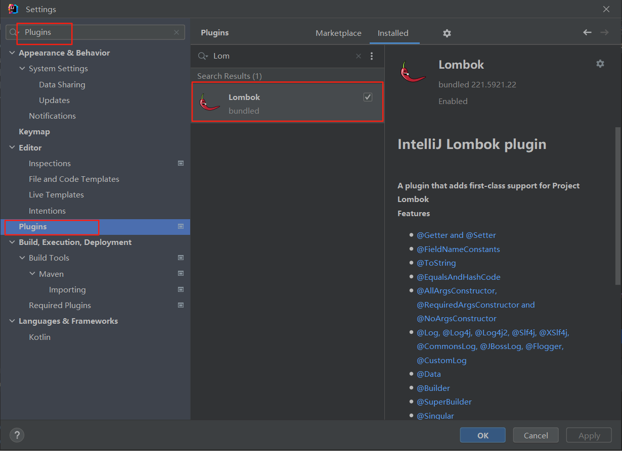 使用 Lombok 时找不到 getter/setter 方法？_idea lombok get方法找不到-CSDN博客