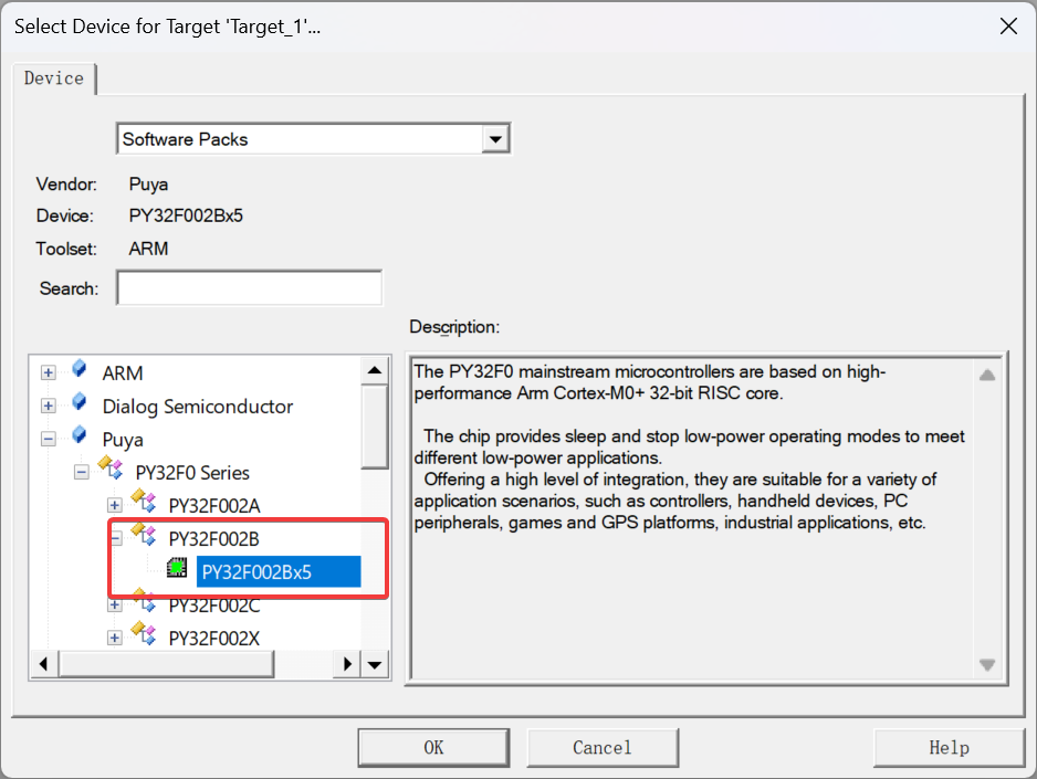 PY32F002B入门——01建立Keil工程-CSDN博客