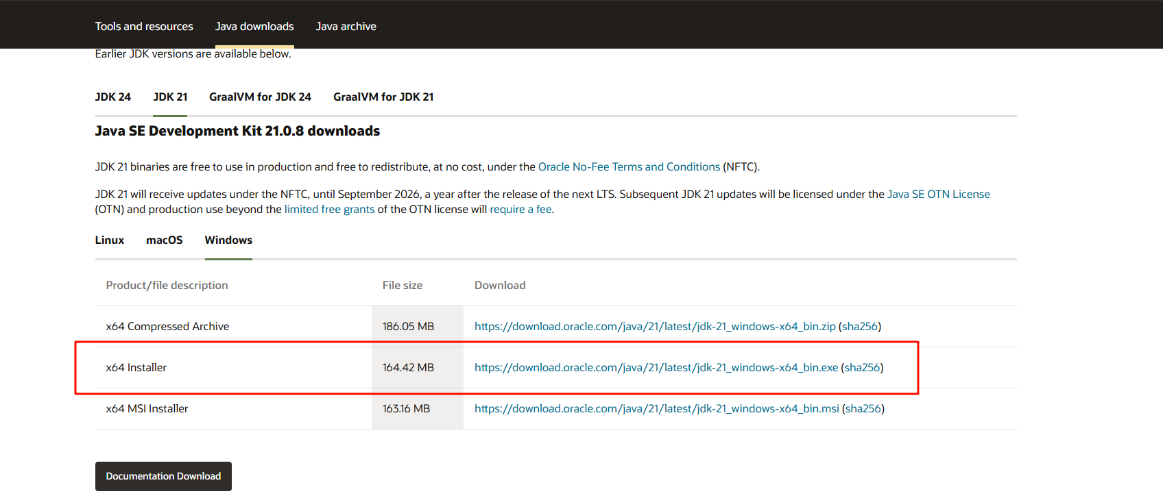 【软件环境】Windows安装JDK21_jdk21安装教程-CSDN博客