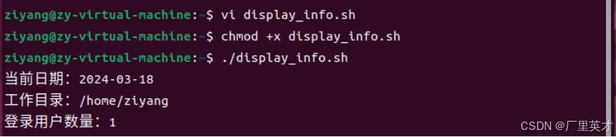 Linux实验报告4 Shell脚本编程基础3在命令行定义一个字符串变量str并且赋值为 Test For Shell”然后利用expr命 Csdn博客