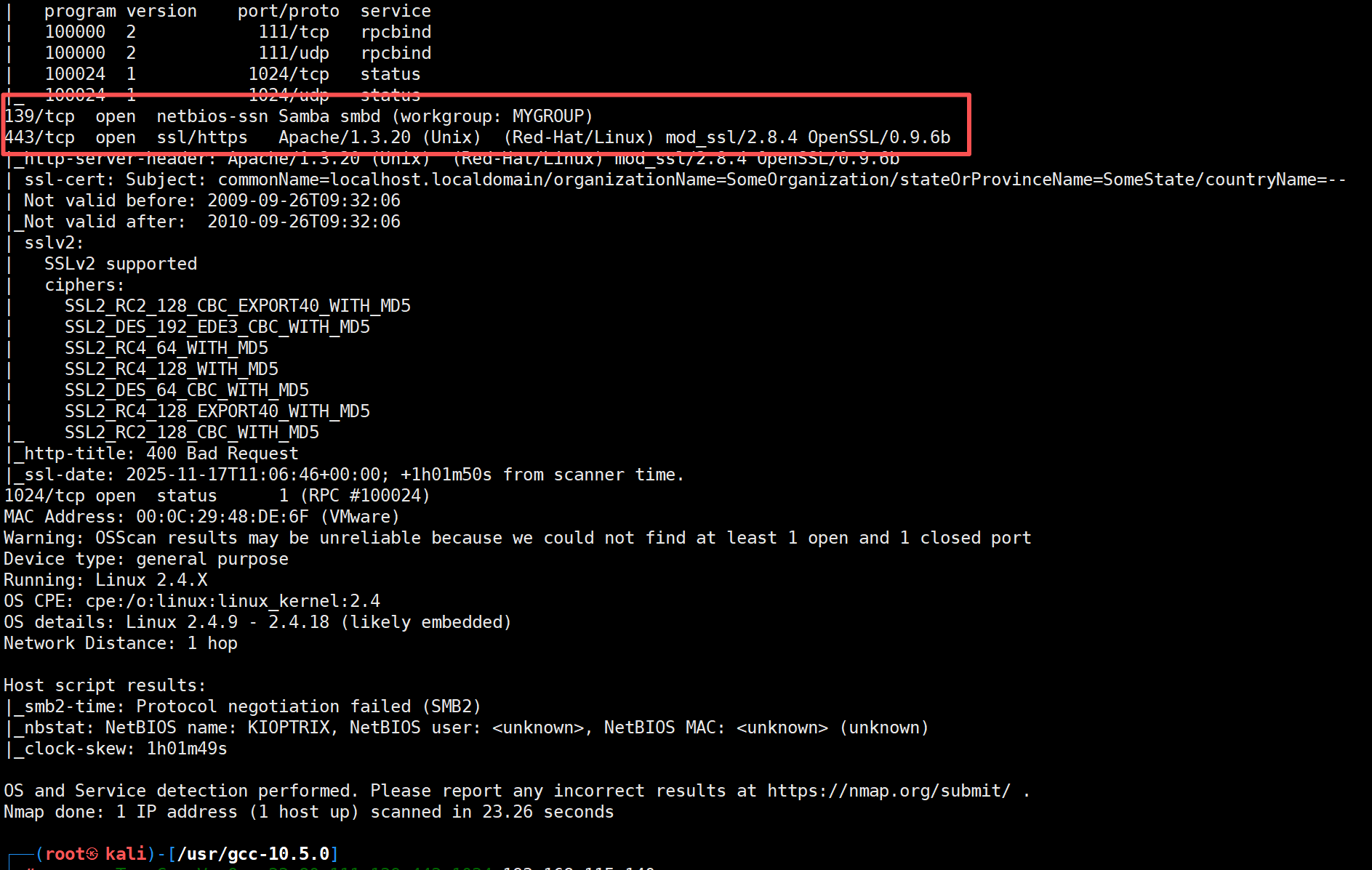 001-靶场-kioptrix-level1-CSDN博客