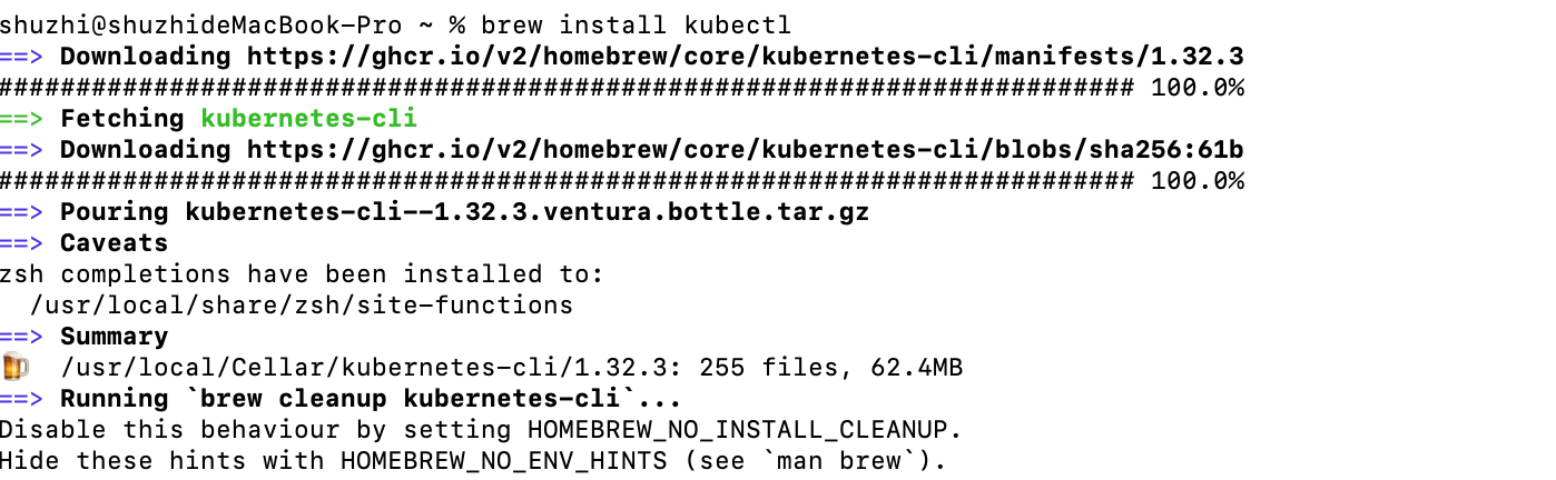 mac电脑安装kubectl_mac安装kubectl-CSDN博客