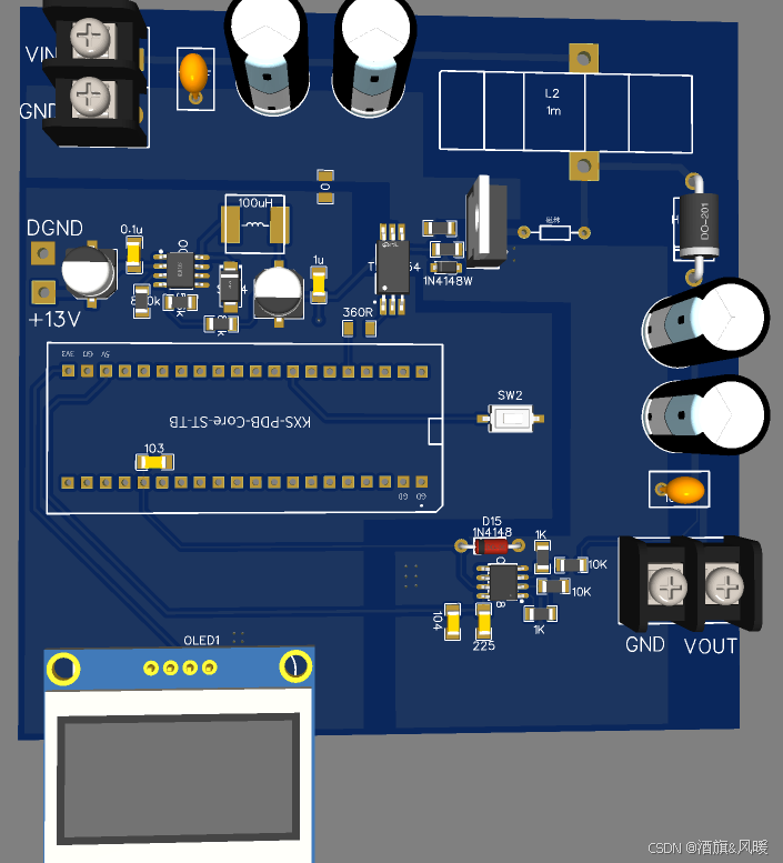 基于STM32的Boost电路（最简单的Boost电路）_stm32 boost-CSDN博客
