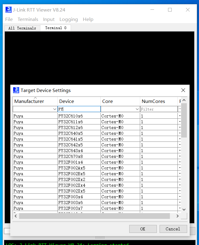 PY32学习（3）-J-Link调试环境搭建_py32f002b jlink-CSDN博客