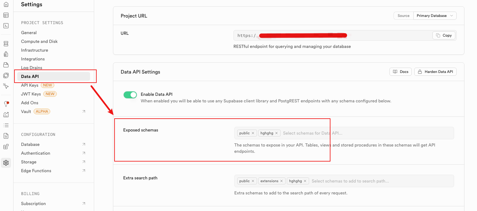 supabase新建schema后,无法查询到数据的解决办法_supabase schema-CSDN博客