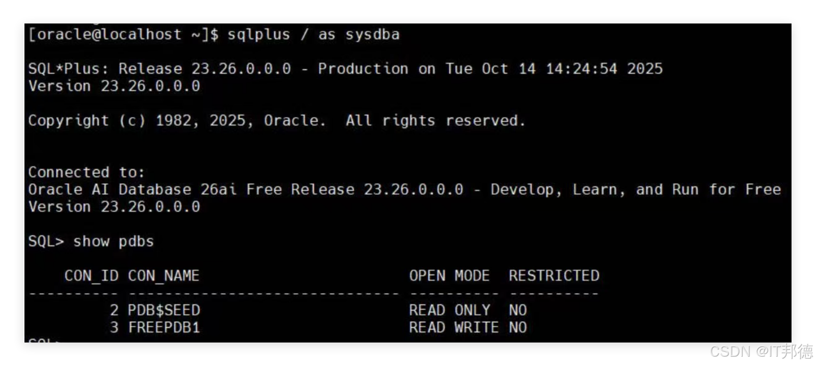 Oracle 26ai重磅发布！数据库自己会“思考”-CSDN博客