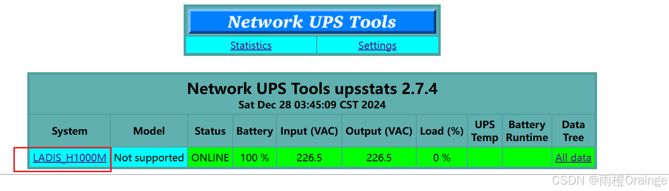雷迪司 H1000M UPS 电源使用 NUT(Network UPS Tools) 连接 iStoreOS(openwrt) 教程_openwrt nut-CSDN博客