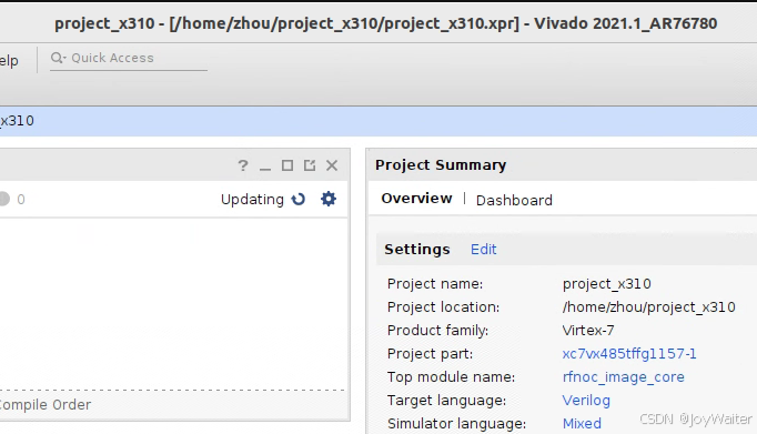 USRPX310 RFNoc开发经验分享——RFNoc开发环境搭建-CSDN博客
