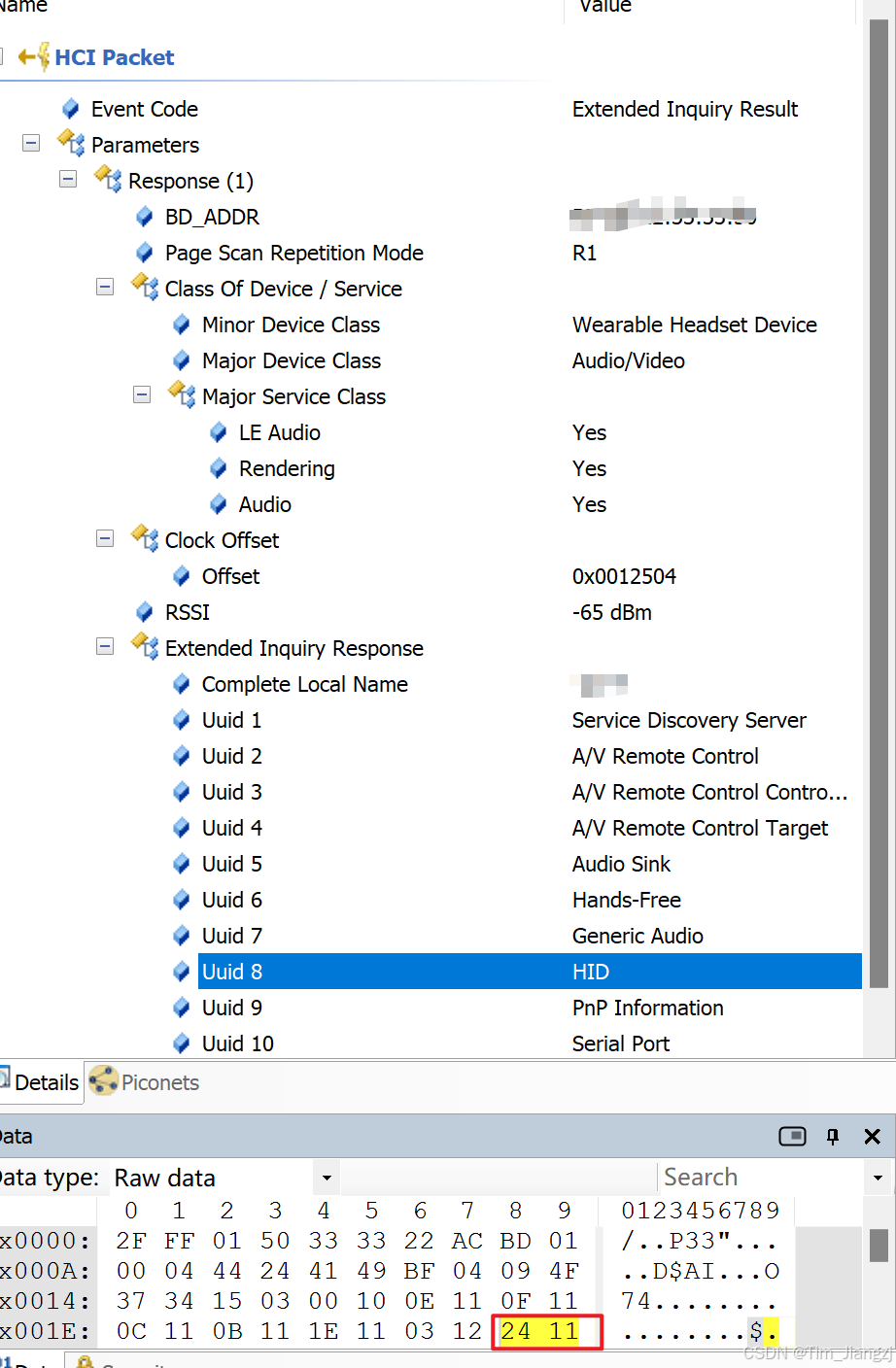结合实例从HCI分析蓝牙HID协议_蓝牙hid协议log-CSDN博客
