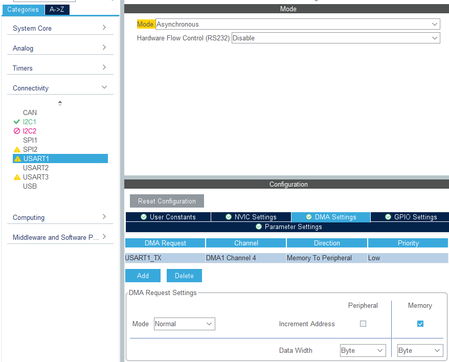 STM32HAL 快速入门（二十一）：UART 编程（三）——DMA 方式发送数据_stm32 dma发送-CSDN博客