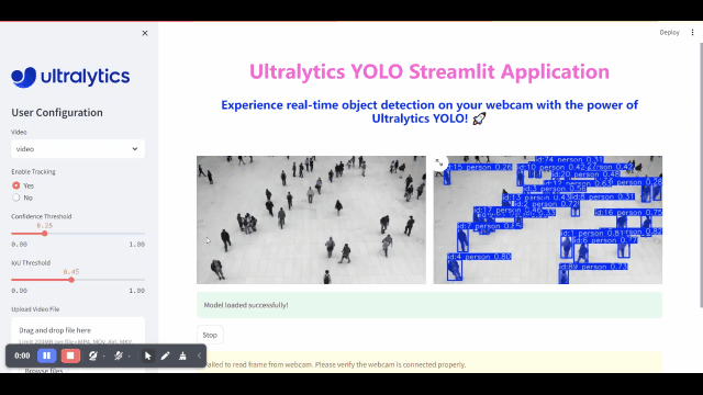 Ultralytics：使用 YOLO11 的 Streamlit 应用程序进行实时推理_ultralytics github-CSDN博客