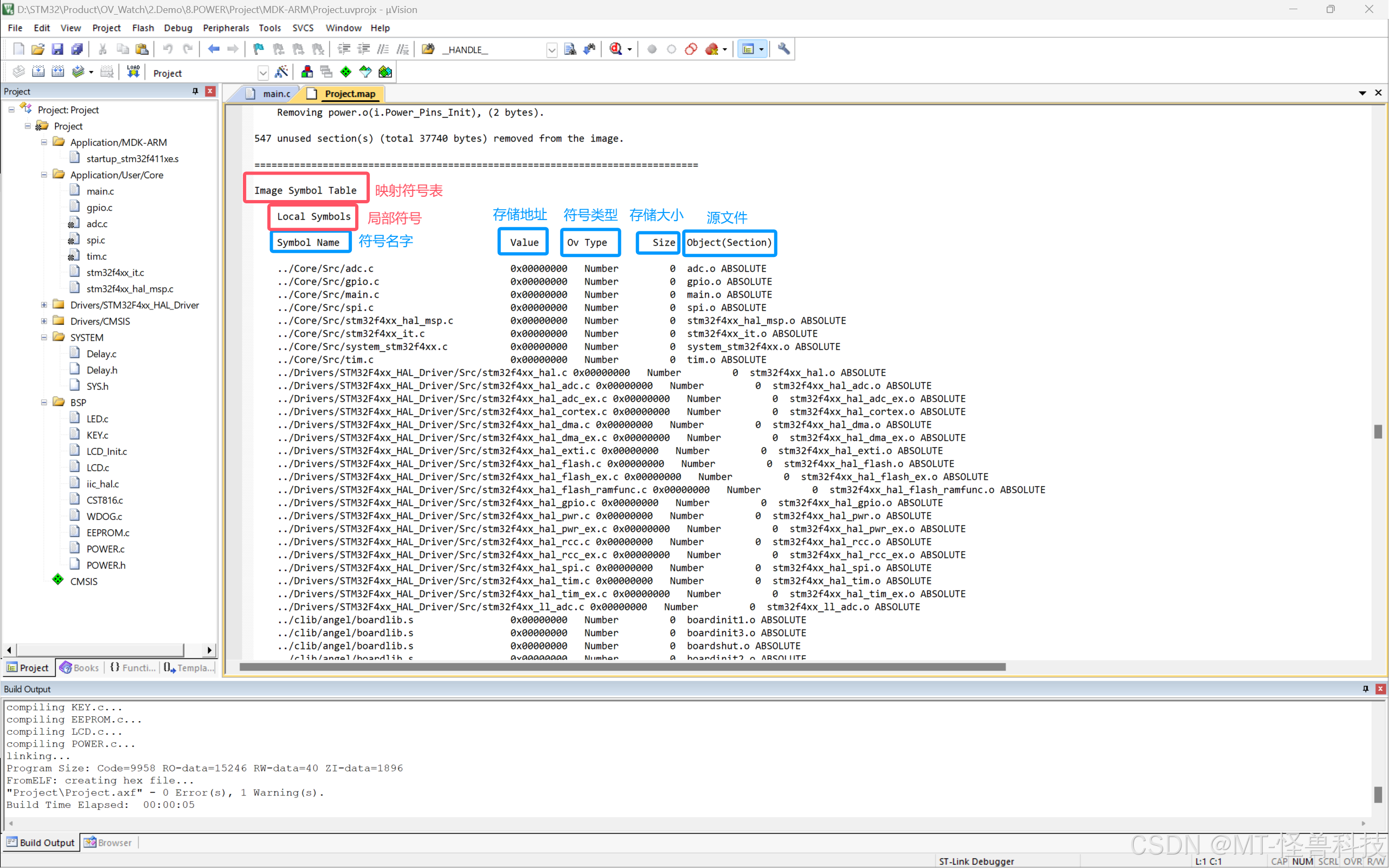 Keil查看程序占用的RAM和ROM_keil查看ram存储空间-CSDN博客