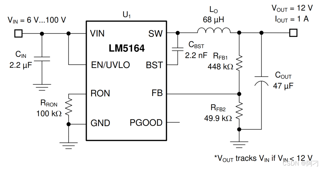 电源部分：DC-DC电源芯片LM5164DDAR的使用。-CSDN博客