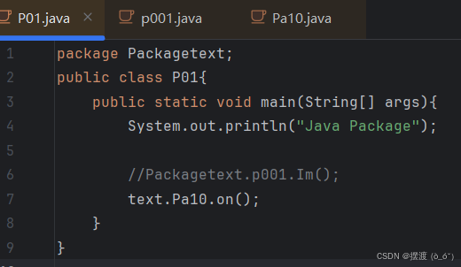 Java基础 Package和importjava Package Csdn博客