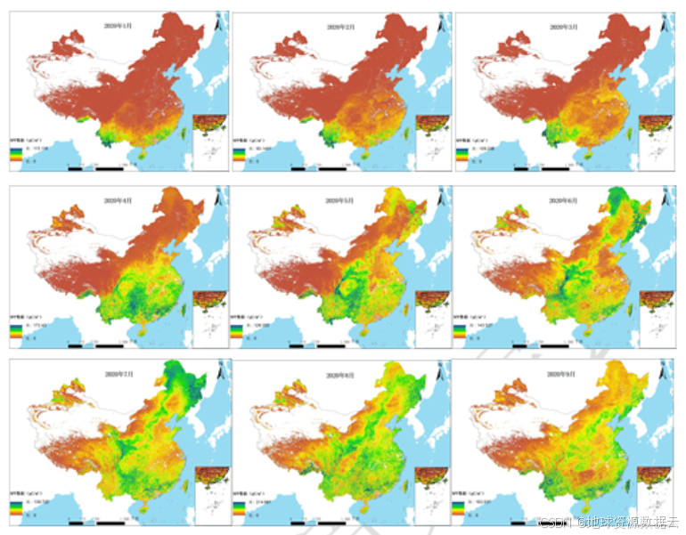 1982-2022年全国1KM逐月植被净初级生产力（NPP）数据 V2.0（CASA模型）_2020年中国npp数据下载-CSDN博客