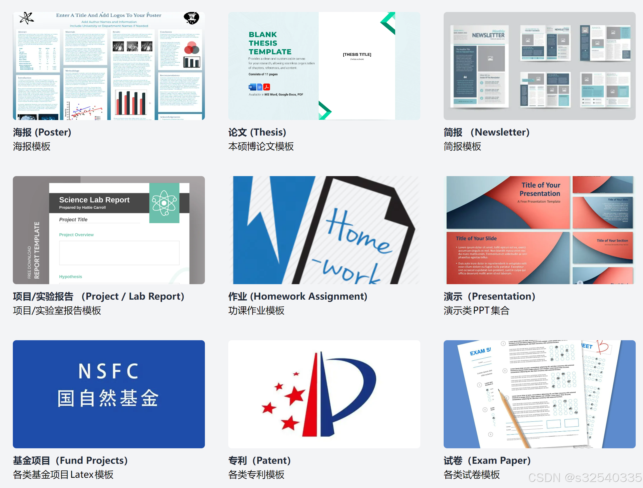 LaTex模板库-KeepResearch-CSDN博客