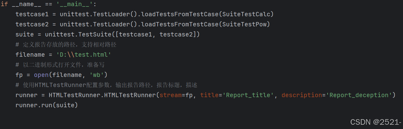 Htmltestrunner生成html测试报告（python） Csdn博客