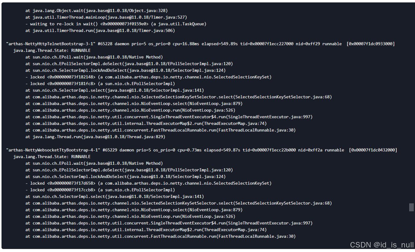 深入浅出Arthas：高效诊断Java服务异常状态？线程数过高？内存过大？_arthas 判断系统线程过多-CSDN博客
