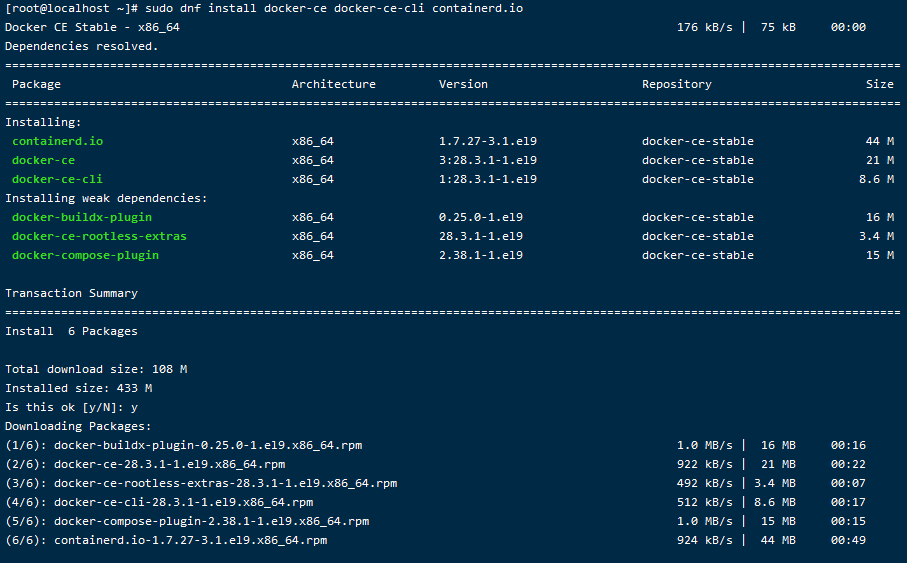 使用dnf安装docker并运行redis容器-CSDN博客