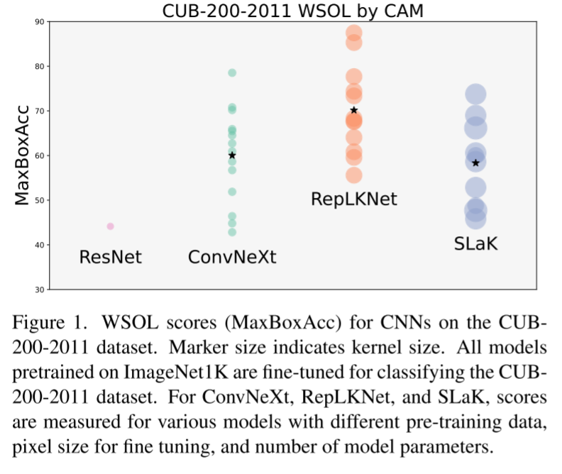 CAM Back Again: Large Kernel CNNs from a Weakly Supervised ObjectLocalization Perspective 论文解读 ...