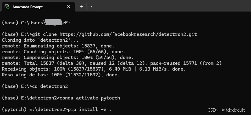 Windows 11安装部署Detectron2_安装detectron2-CSDN博客