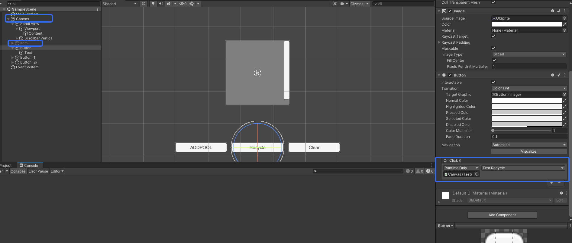 unity中实现一个简单的对象池复用_unity 对象池的脚本怎么复原-CSDN博客