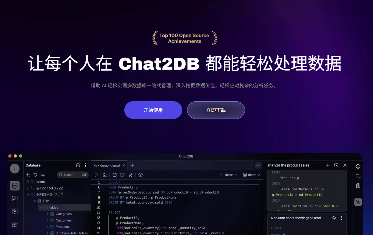 Chat2DB：开启数据库管理新时代的高效工具_chat2db最新消息-CSDN博客