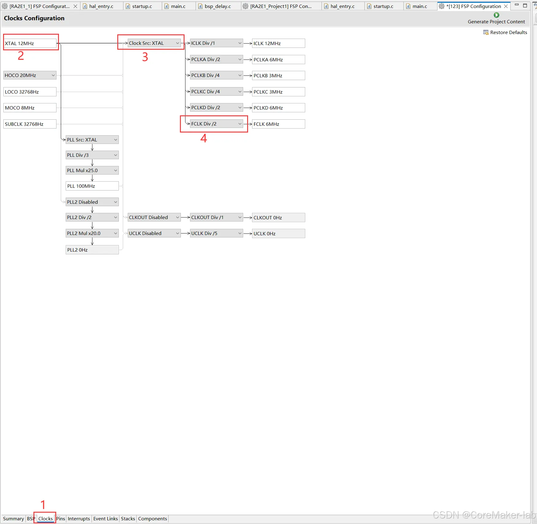 e2studio开发RA4M2(1)---开发板测试_e2studio 修改 stack-CSDN博客