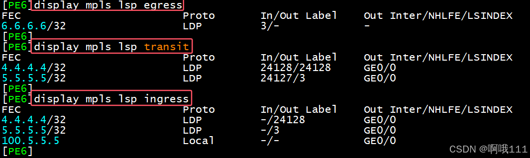 H3C MPLS跨域optionA_h3c跨域方案的区别-CSDN博客