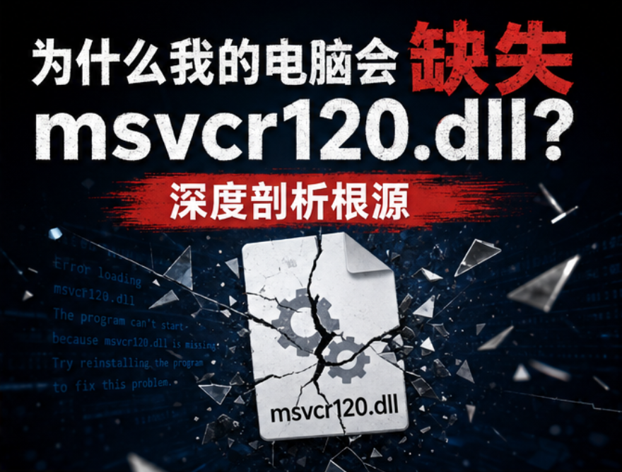开机弹出无法找到 msvcr120.dll 报错，msvcr120.dll 丢失怎样修复，附带预防办法-CSDN博客