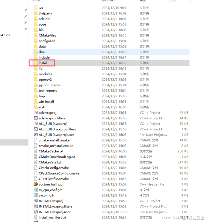 cmake与VS编译opencv_cmake+vs2022 编译opencv4.10-CSDN博客