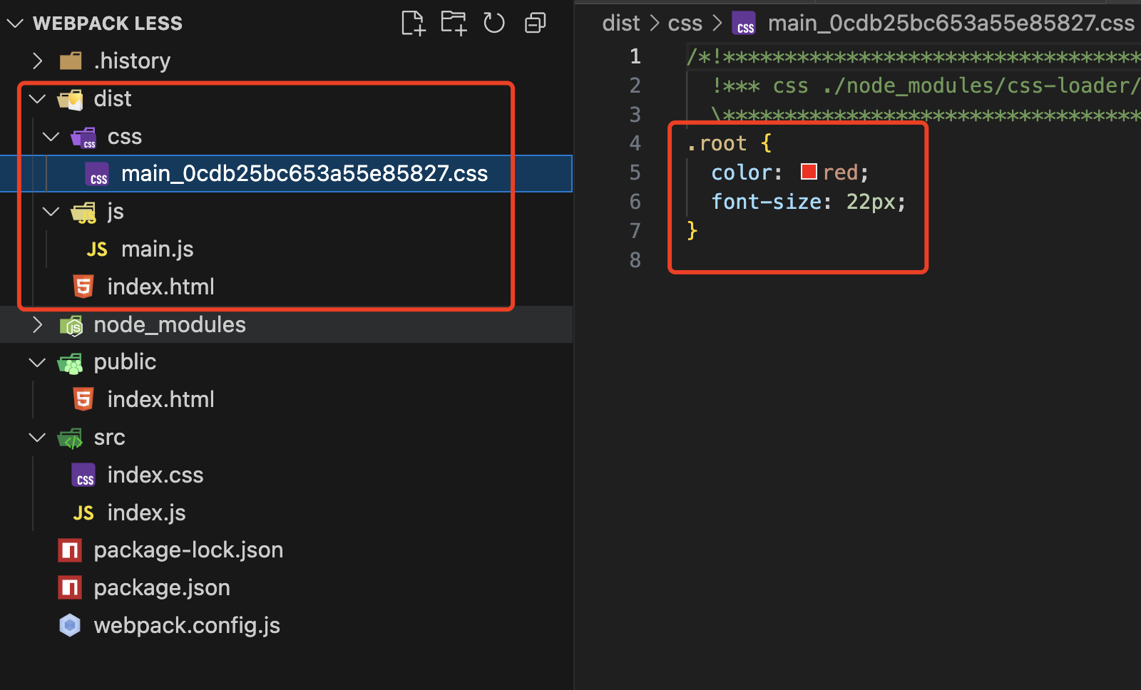 Webpack5 处理 CSS文件_webpack 5 css-CSDN博客